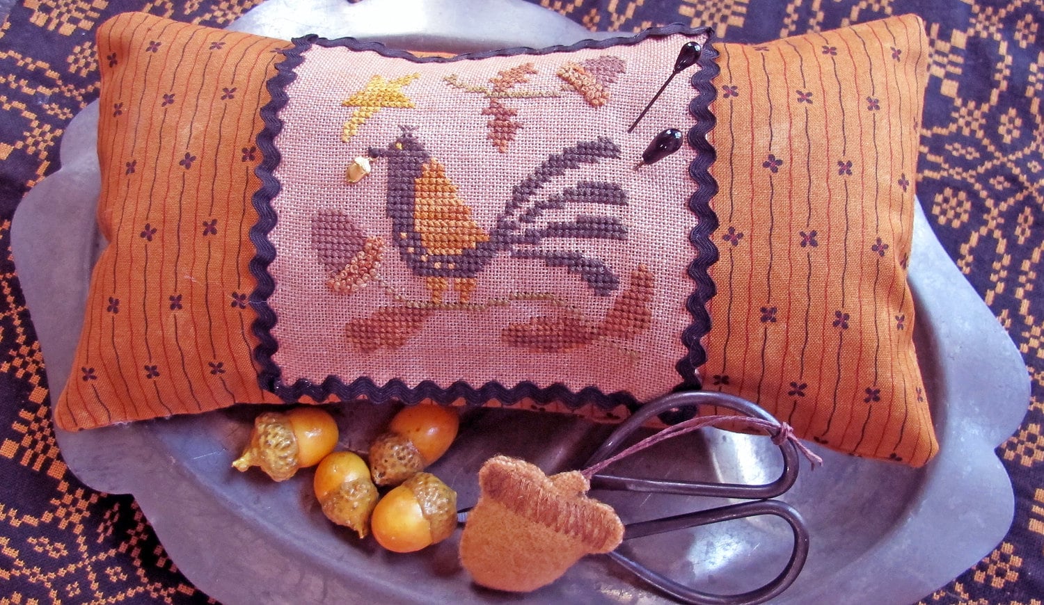 Acorn Lover Needle Necessaires Cross Stitch Design - Etsy
