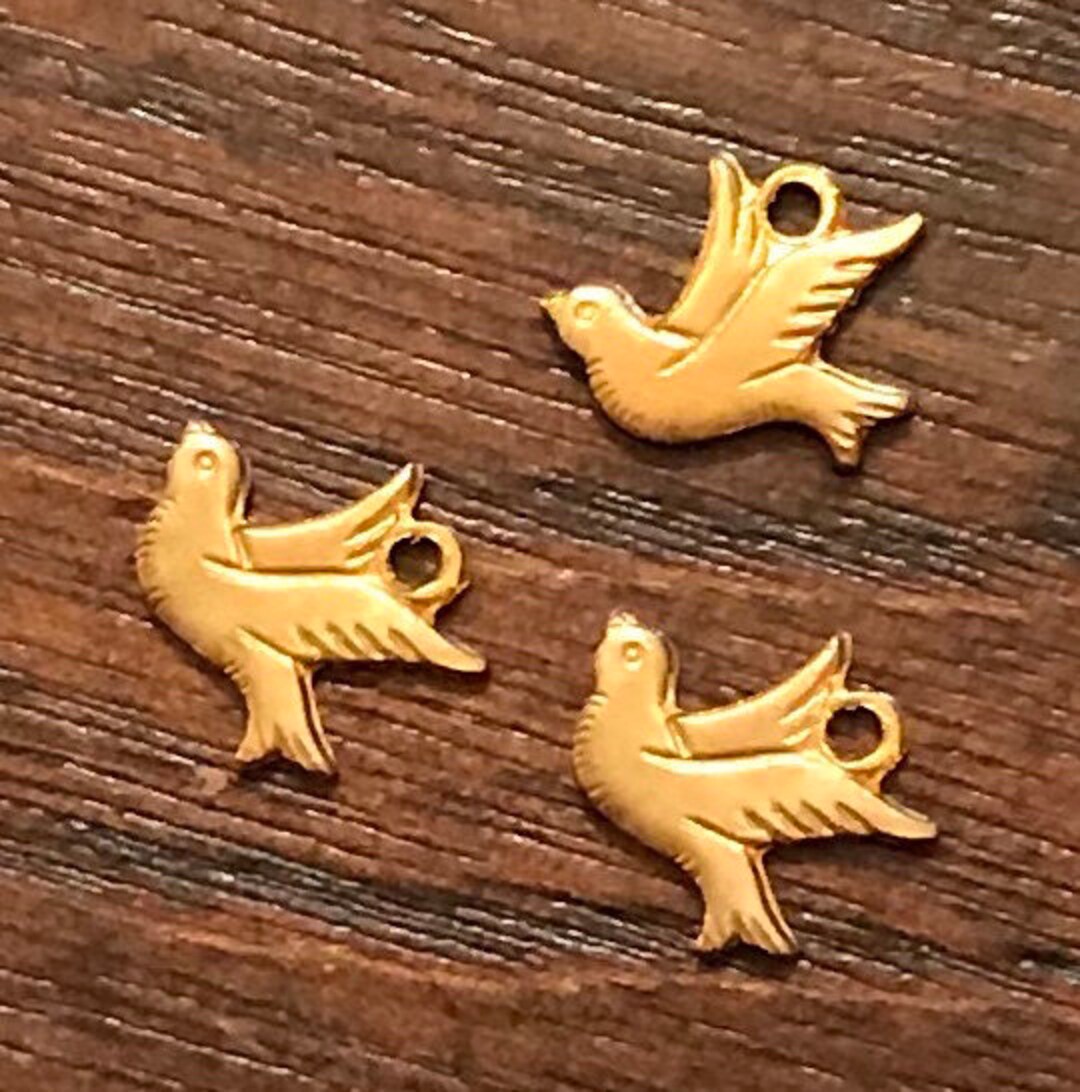 Tiny Dove (facing Left - 3 to a Package) Price Includes the Shipping - Etsy