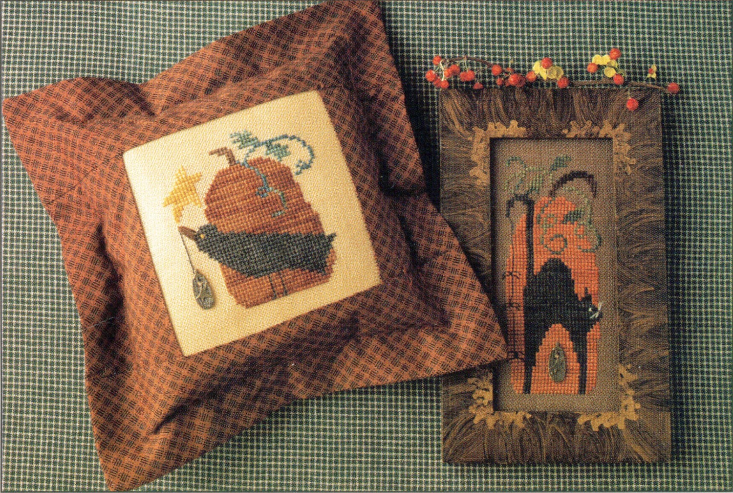 Pumpkin Protectors ~ Cross Stitch Pattern - Etsy