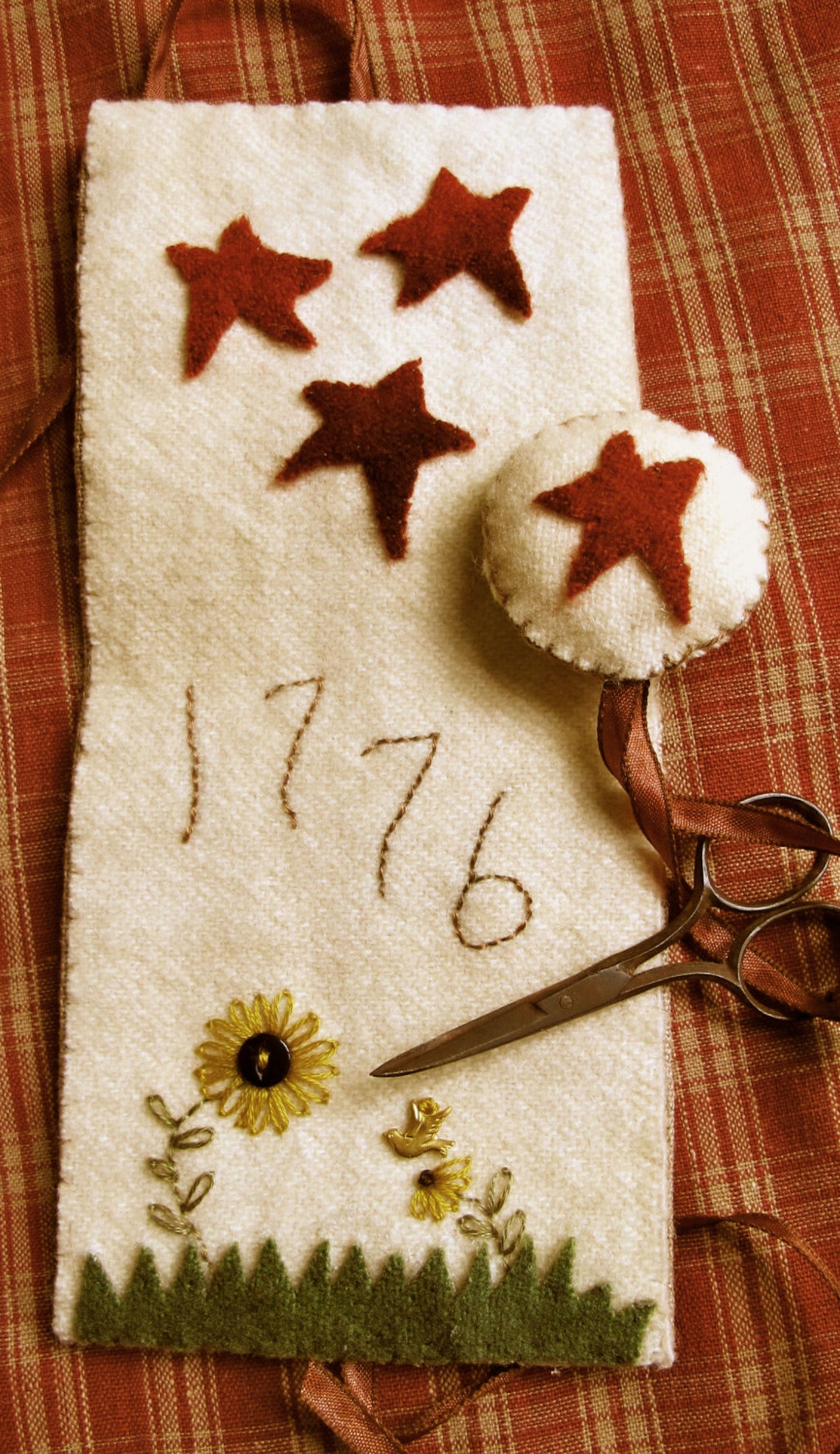 Uncle Sam Crow Cross Stitch Design and Embellishments | Etsy