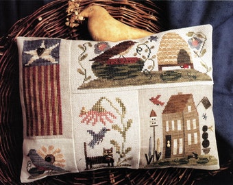 Spring Patches Cross Stitch Pattern | Etsy