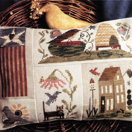 Summer Patches Cross Stitch Pattern - Etsy