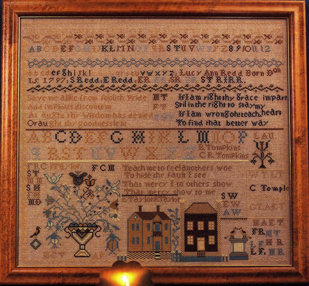 Lucy Redd Reproduction Sampler - Etsy