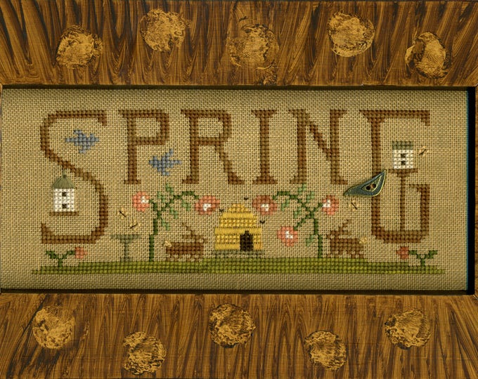 Scenes of Spring-cross Stitch Pattern - Etsy