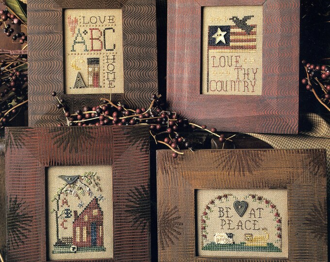 Miniature Samplers V Cross Stitch Pattern - Etsy