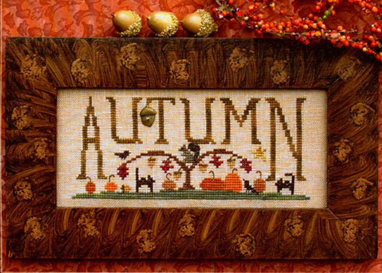 Scenes of Autumncross Stitch Pattern Only | Etsy
