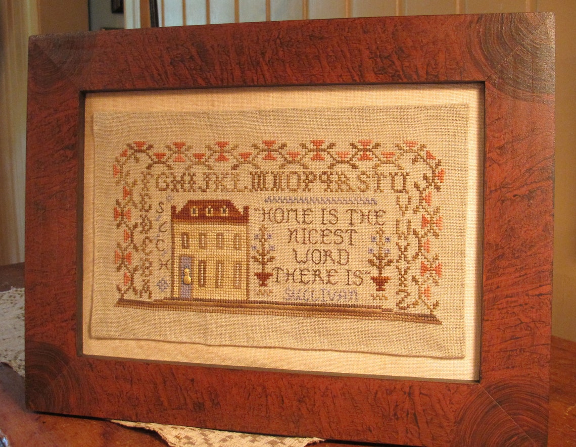 A Family Homestead Cross Stitch Design - Etsy