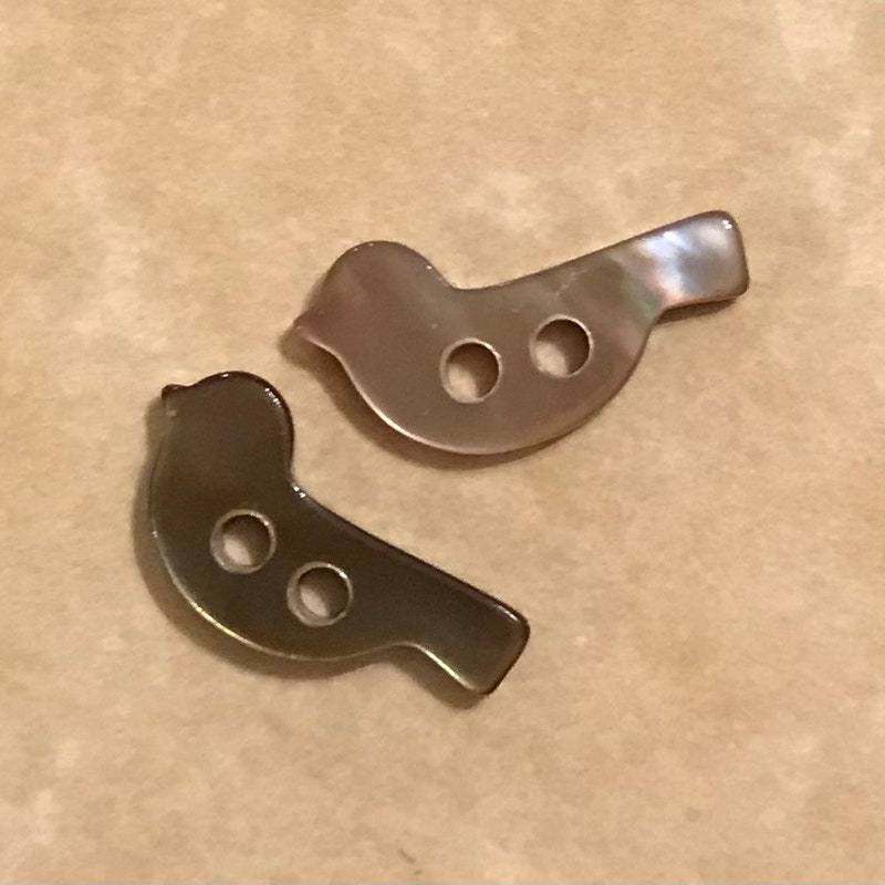 Bird Sewing Buttons - Etsy