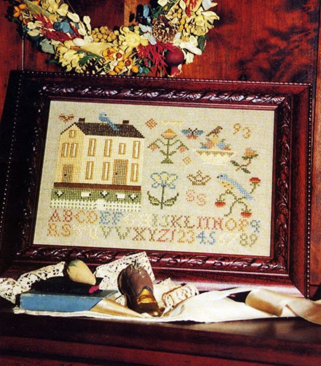 Country House Sampler~cross Stitch Pattern - Etsy