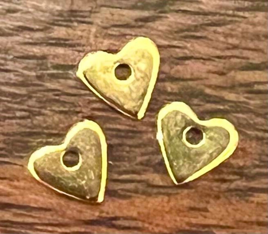 Heartlet Charms (3 to a Package) Price Includes Shipping - Etsy