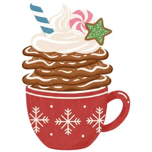 Christmas Clipart PNG Bundle: Festive Holiday Illustration Set (digital ...