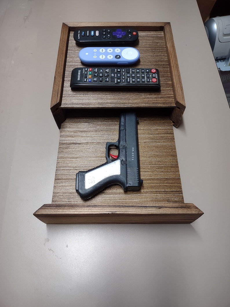 Hidden Gun Storage, EDC Tray, Concealment Every Day Carry, Remote ...