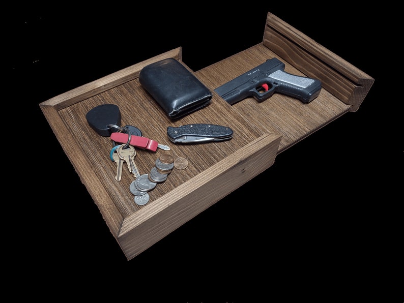 Hidden Gun Storage, EDC Tray, Concealment Every Day Carry, Hidden ...
