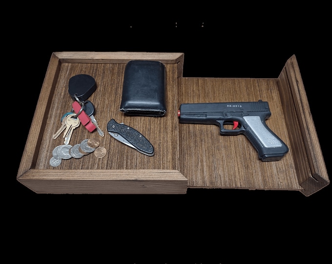 Hidden Gun Storage, EDC Tray, Concealment Every Day Carry, Hidden ...