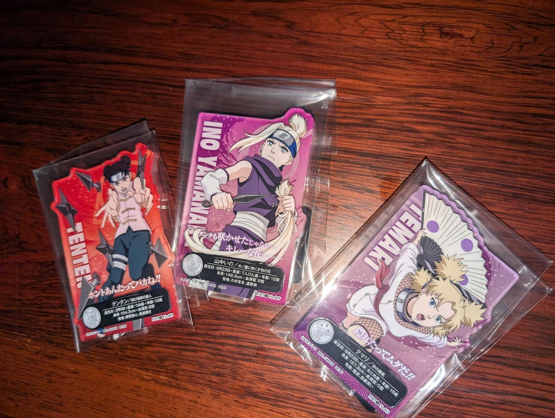 Naruto Acrylic Stands - Etsy