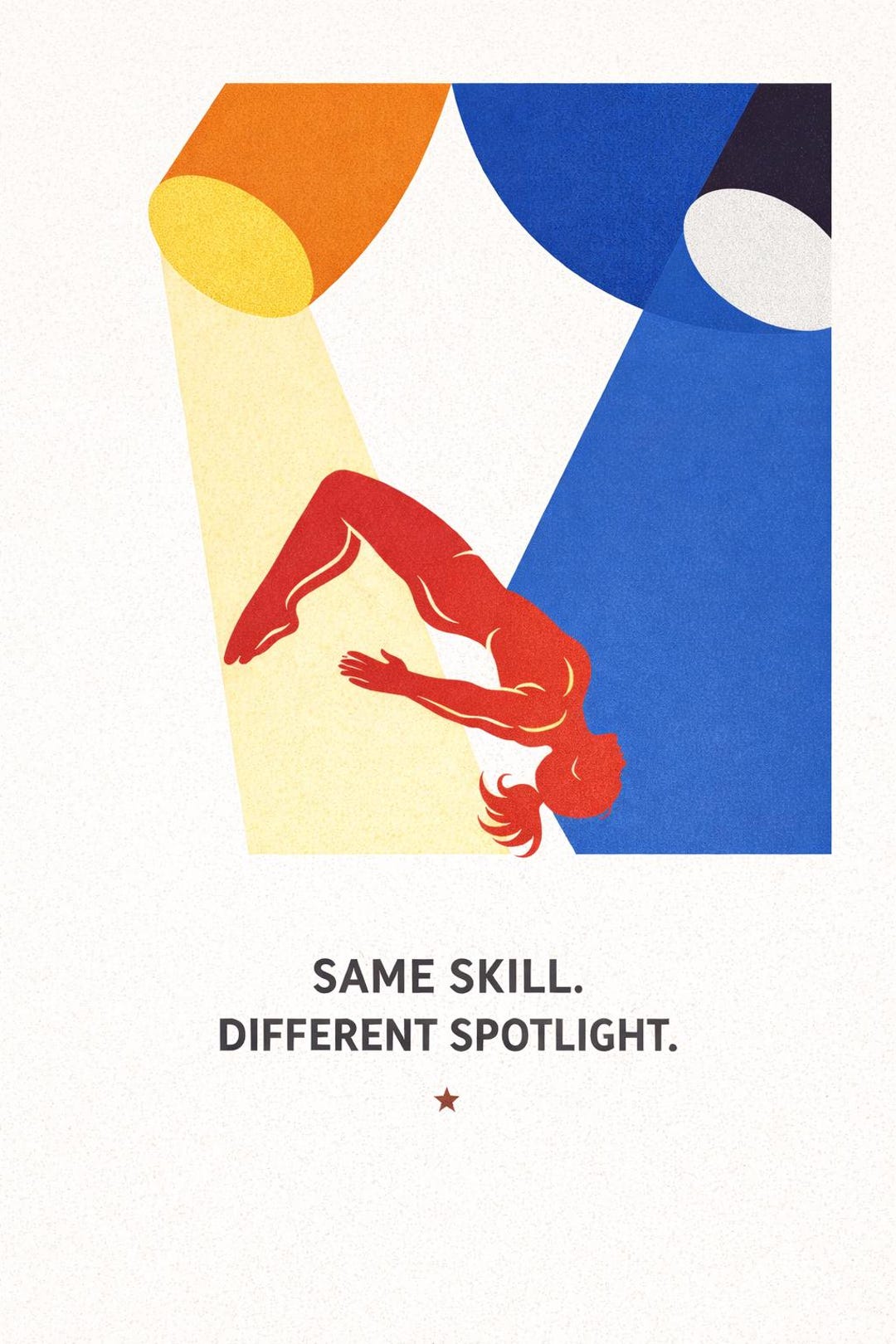 Same Skill Different Spotlight Printable Wall Art | Modern Feminist ...