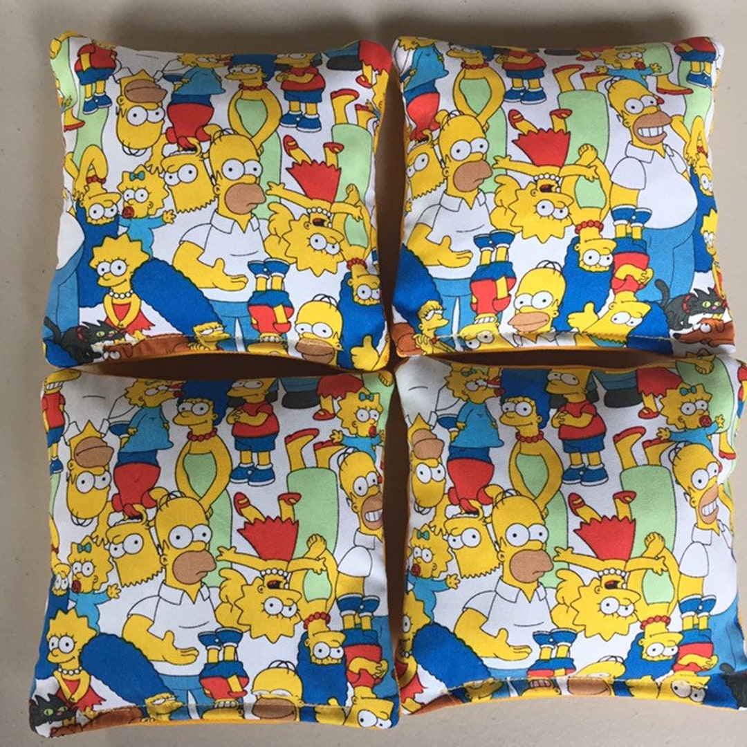 Cornhole bags Set of 4 The Simpsons - Etsy Österreich