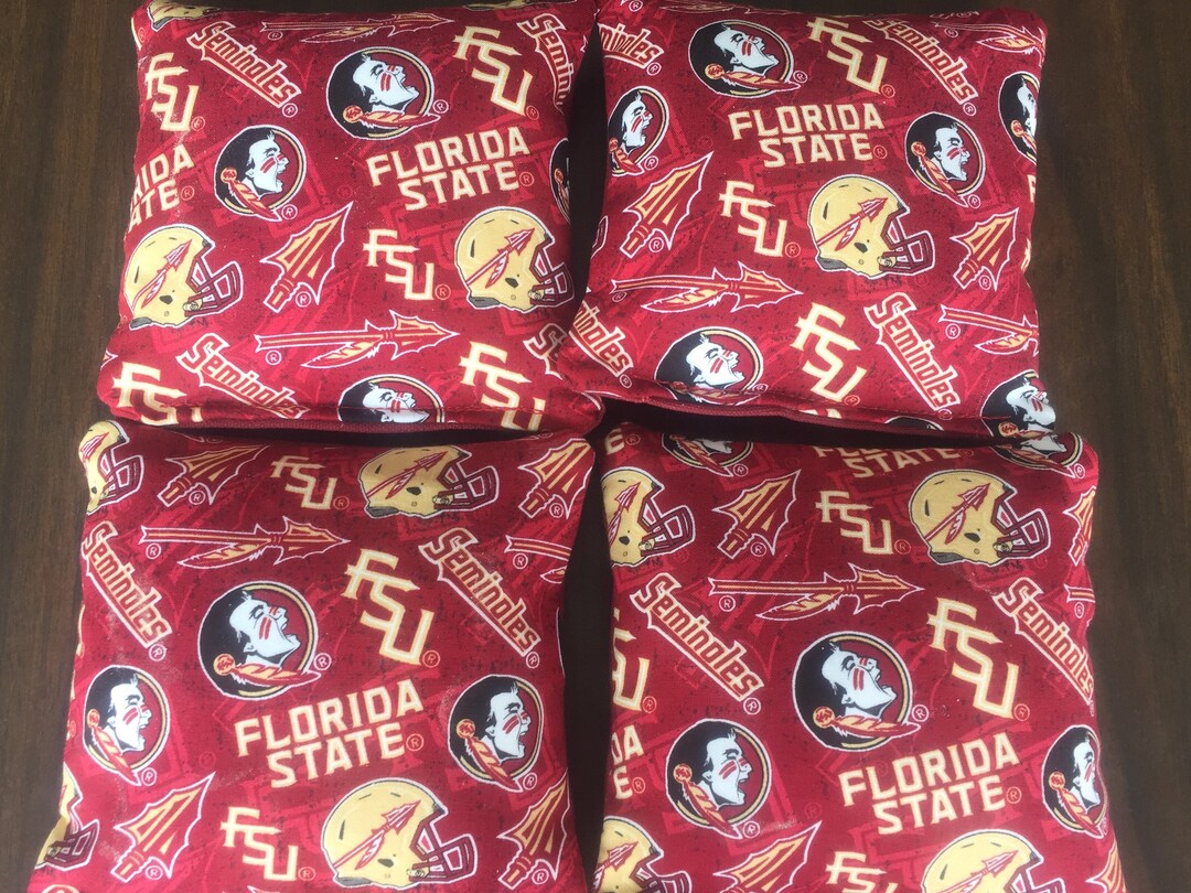 Cornhole Bags Set of 4 Florida State University - Etsy