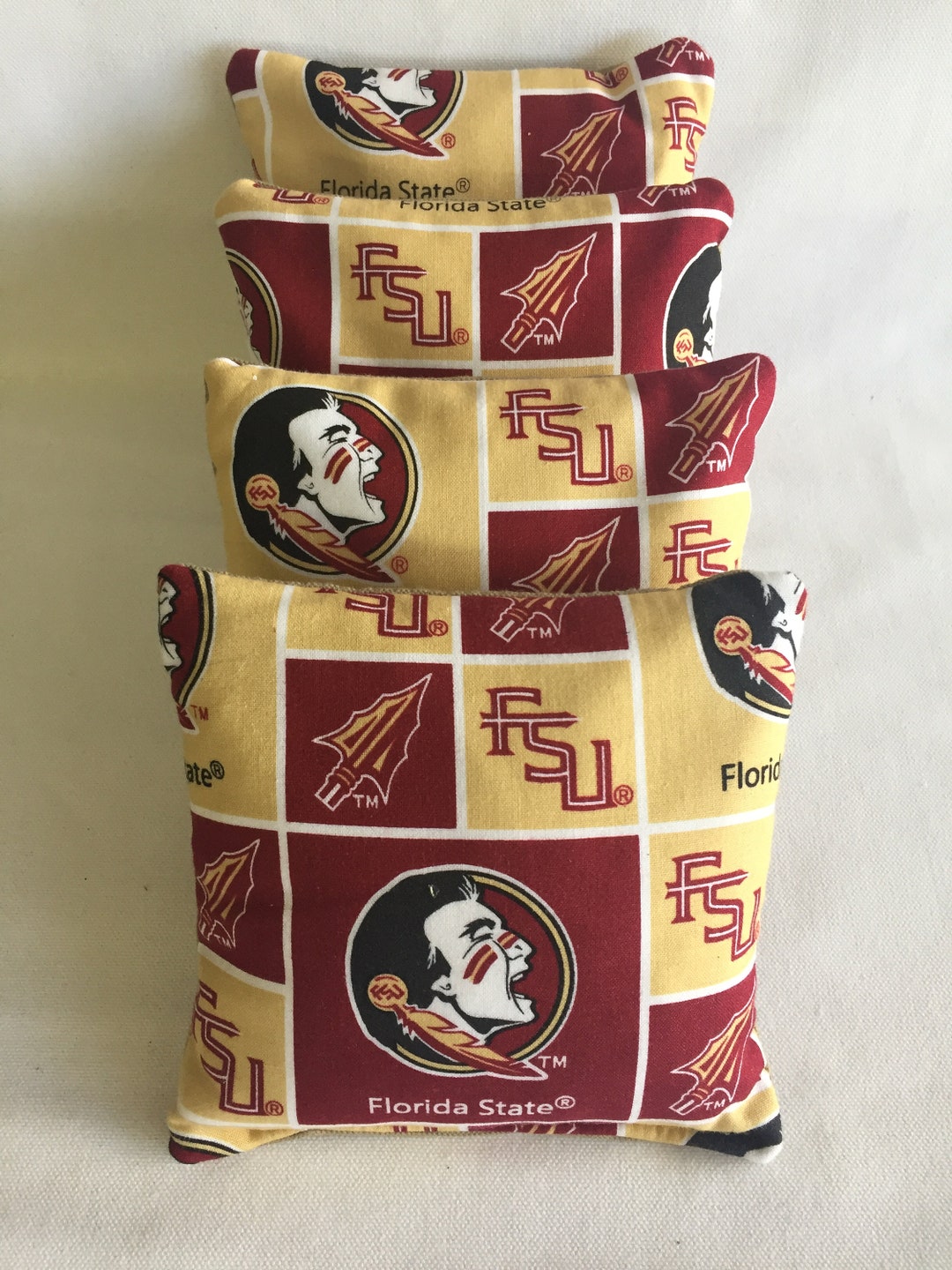 Cornhole Bags Set of 4 Florida State University - Etsy