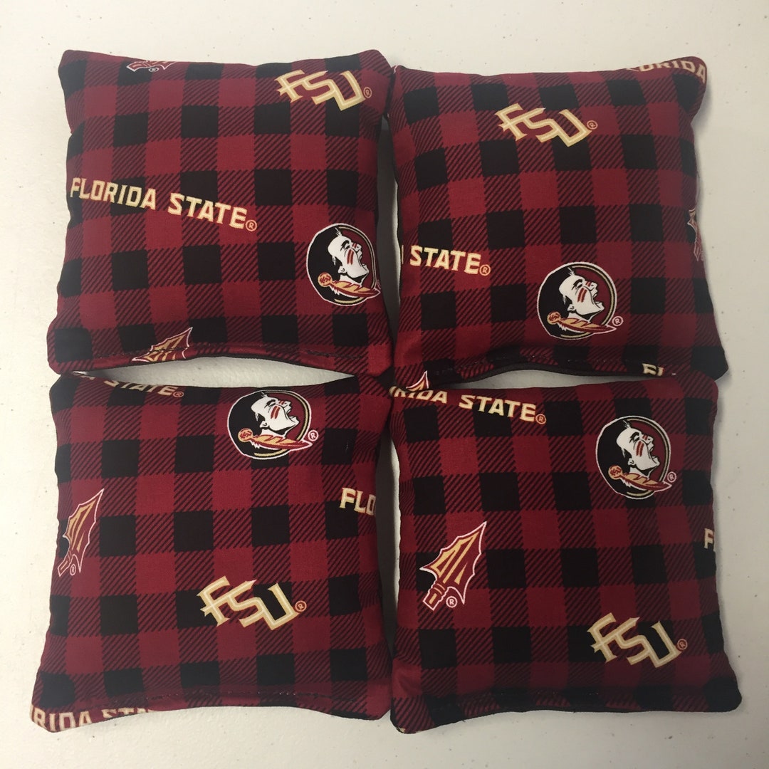 Cornhole Bags Set of 4 Florida State University - Etsy