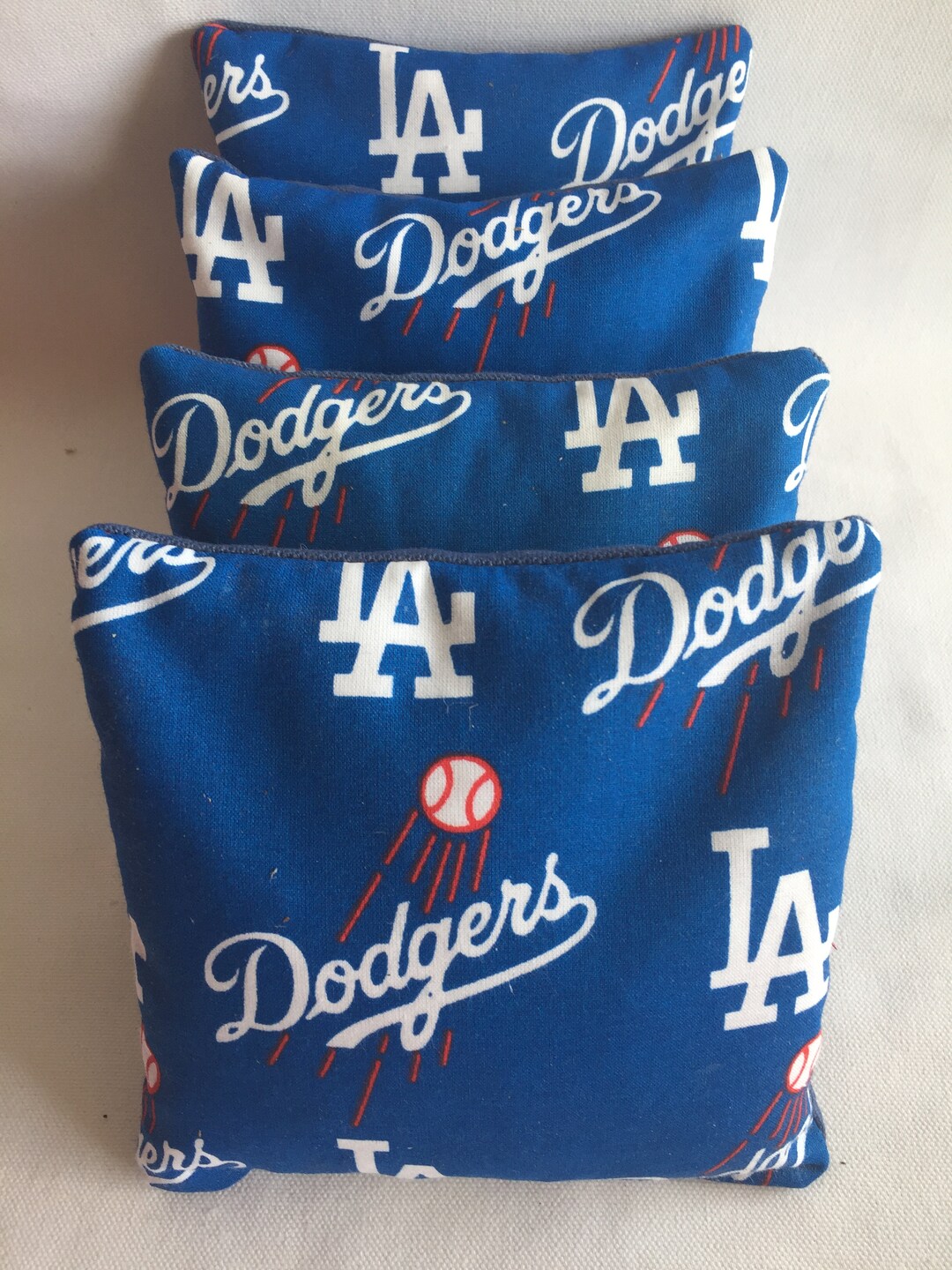 Cornhole Bags Set of 4 LA Dodgers - Etsy