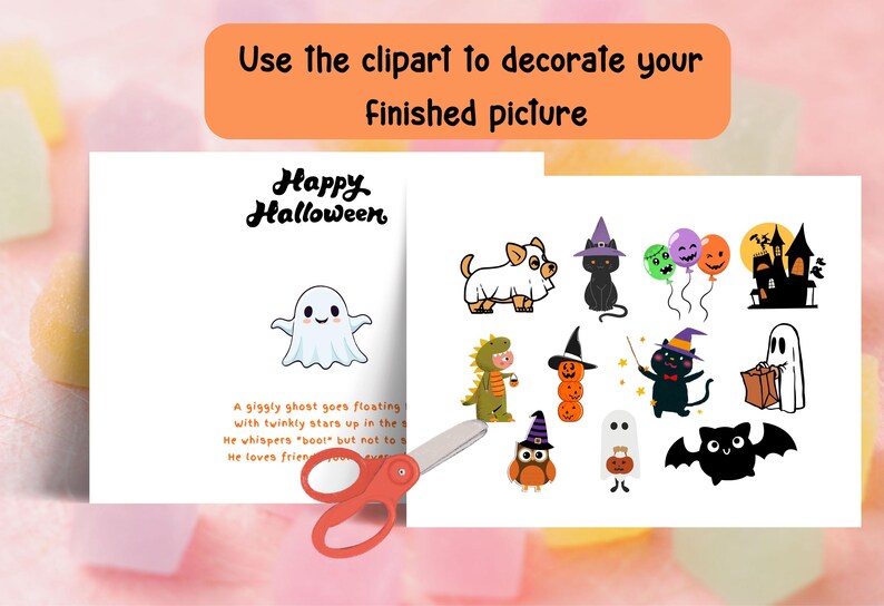 Halloween Ghost Handprint Poem Craft, Kids Keepsake (printable PDF) - Etsy
