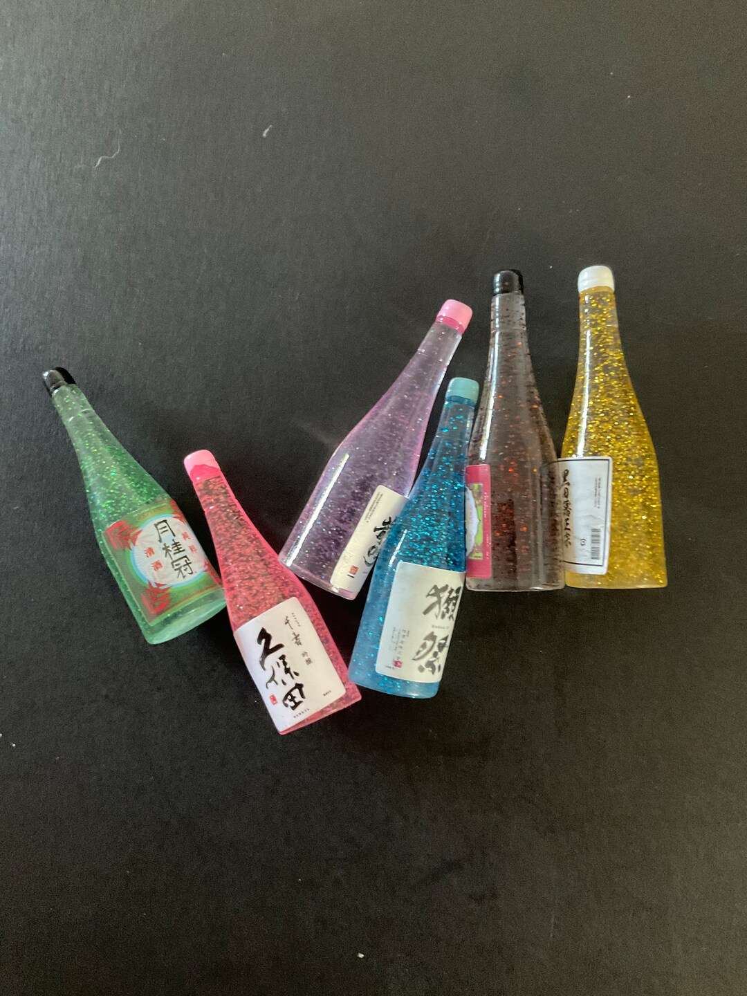 Kawaii Japanese Sake Wine Bottle Charm Deco Diy Craft Jewelry Accessory ...
