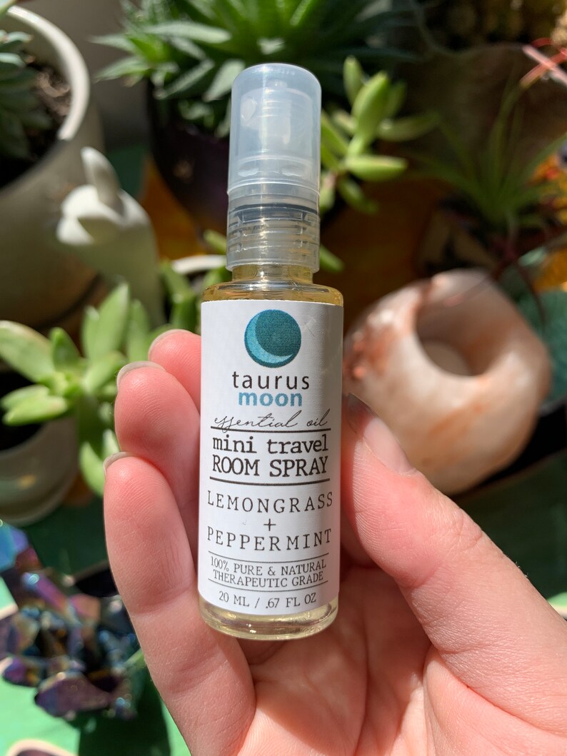 Room Spray - Essential Oils - Mini Travel Spray - Etsy