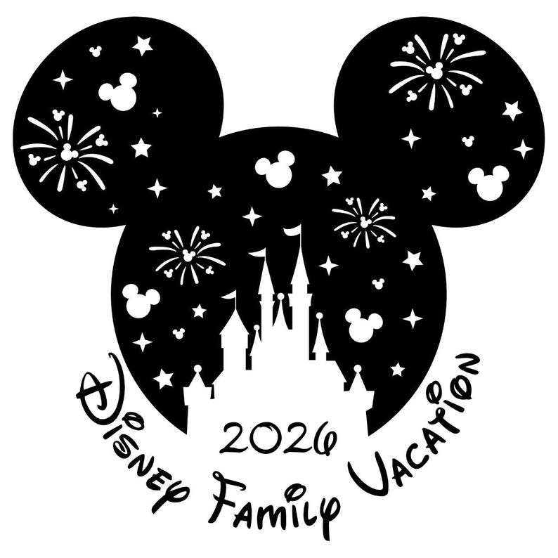 Disney 2026 Bundle, Family Trip 2026 SVG, Family Vacation 2026, Magical ...