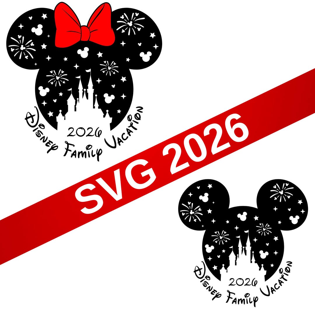 Disney 2026 Bundle, Family Trip 2026 SVG, Family Vacation 2026, Magical ...