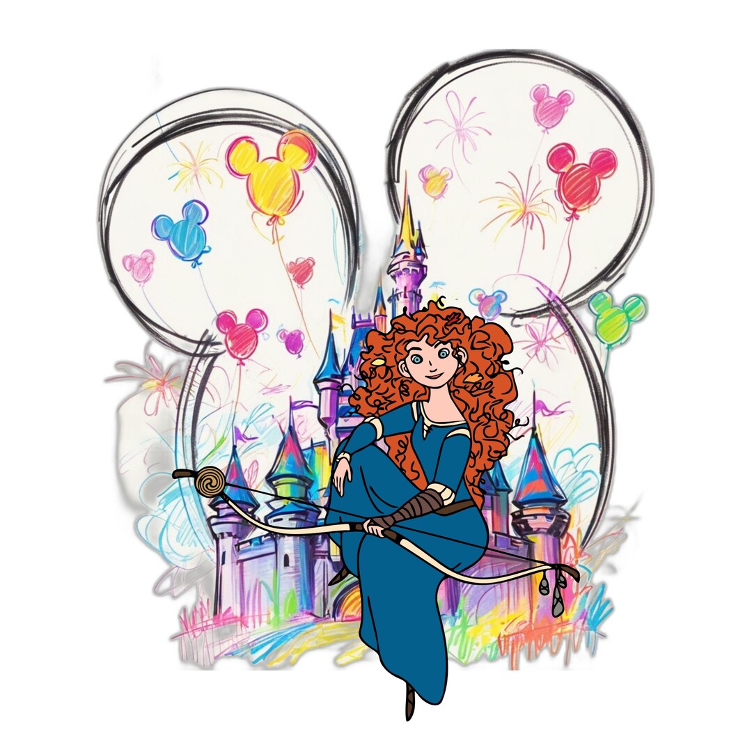Brave Movie PNG Bundle: Merida Clipart for Cricut (digital Download - Etsy