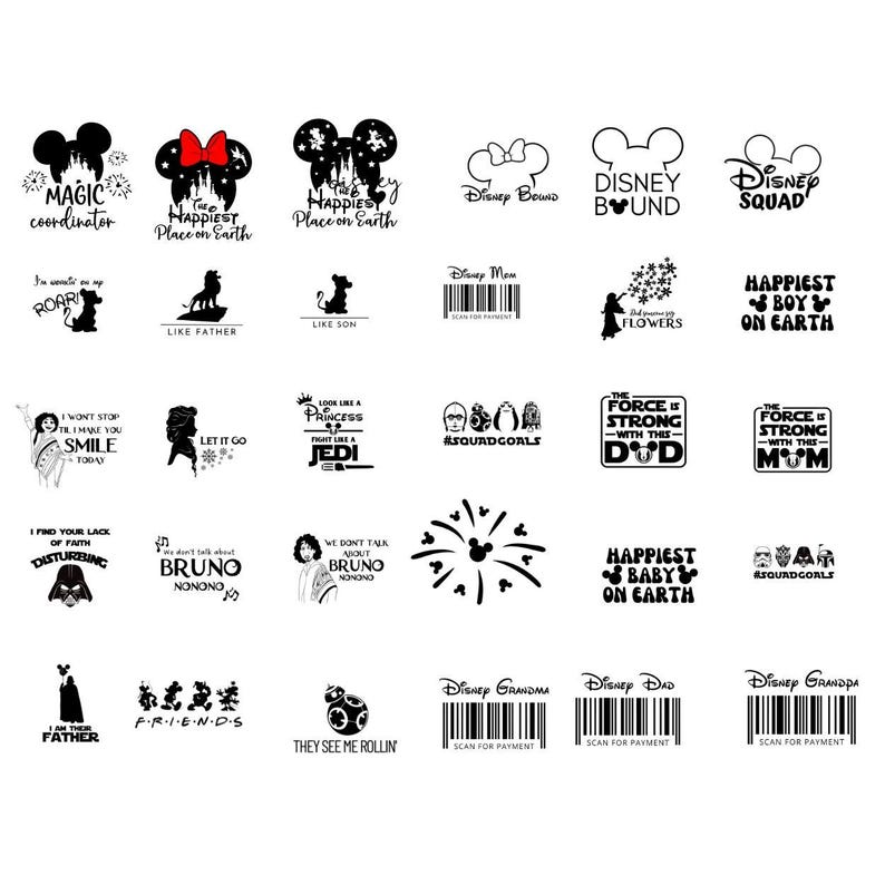 Disney Mega Bundle,family Trip 2026 Svg, Family Vacation 2026, Magical ...