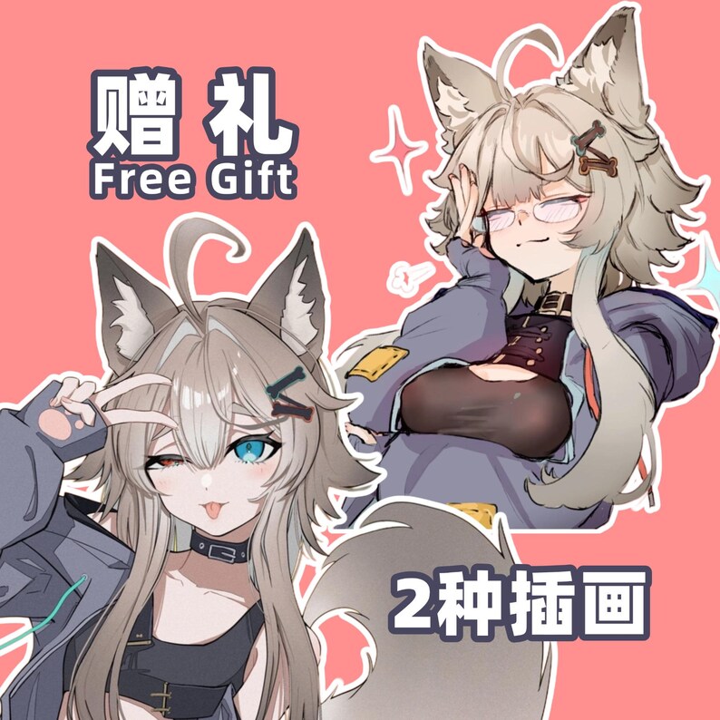 Modelo feminino VTUBER PERSONALIZADO | modelo live2d | design vtuber ...