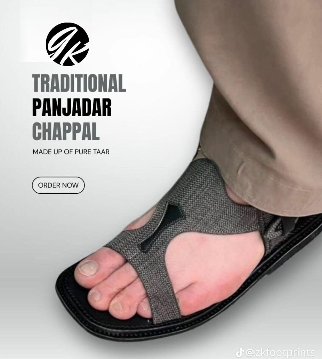 Traditional Panjadar Chappal – Handmade Ethnic Peshawari Sandals | Pure ...