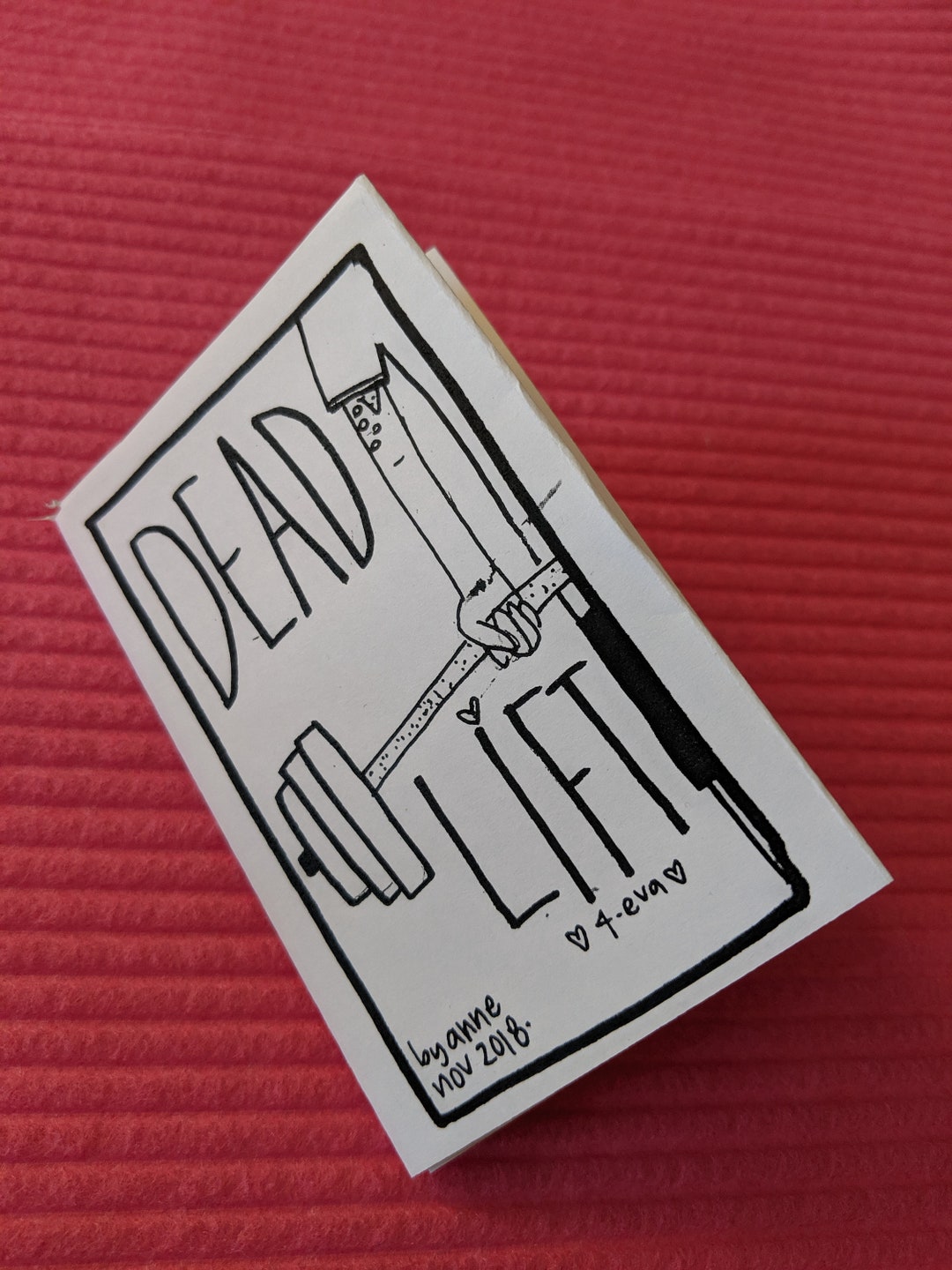 DEADLIFT-- a Minicomic About My Favorite Lift - Etsy