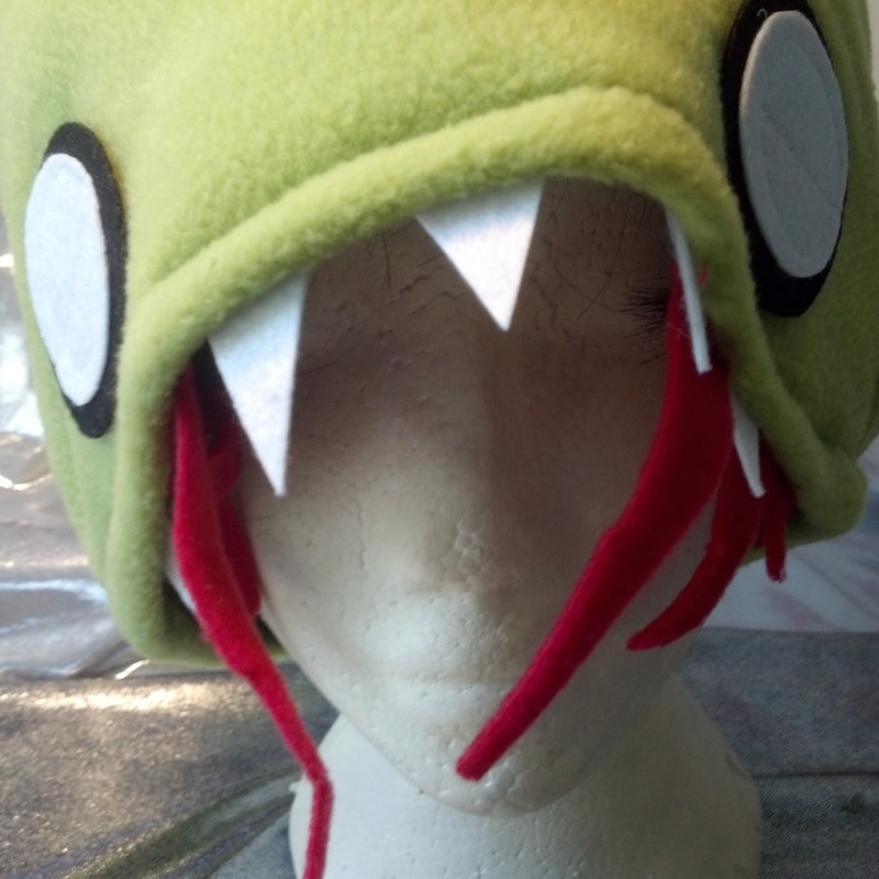 Green Monster Hat - Etsy