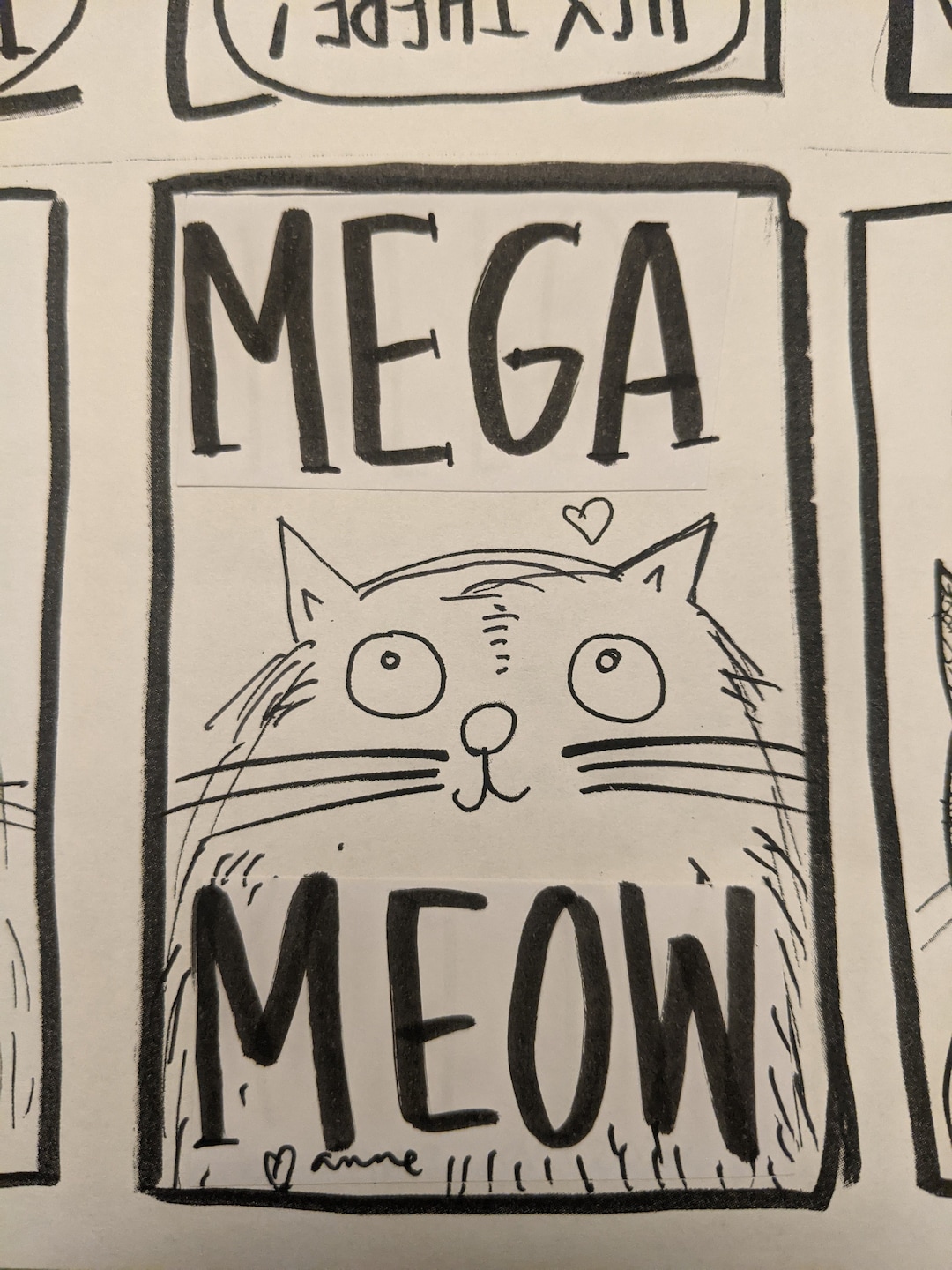 MEGA MEOW (tiny Mini Comic) - Etsy
