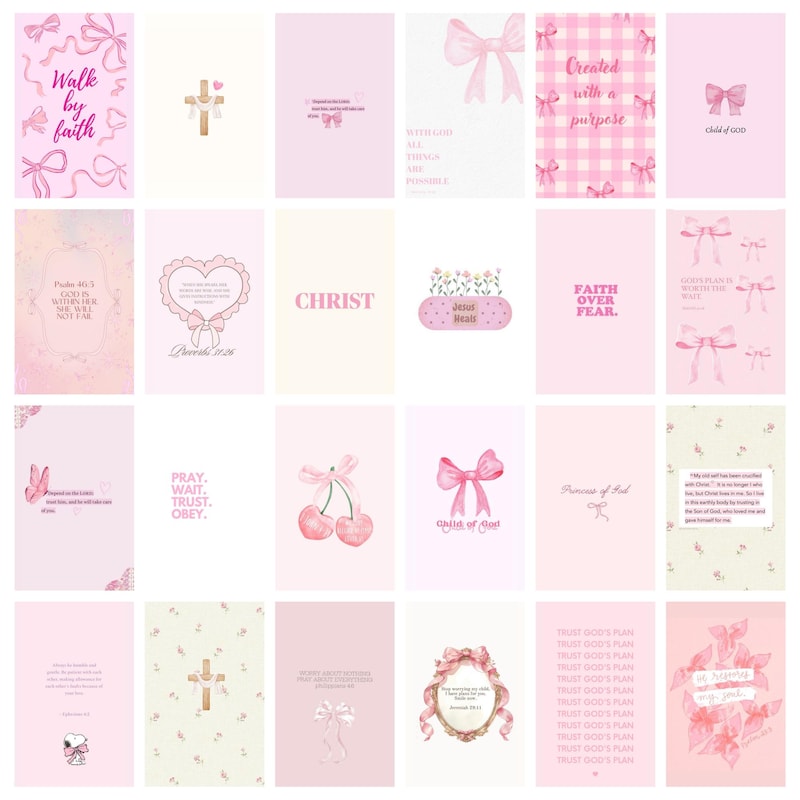 Christian Collage Wallpaper - Etsy