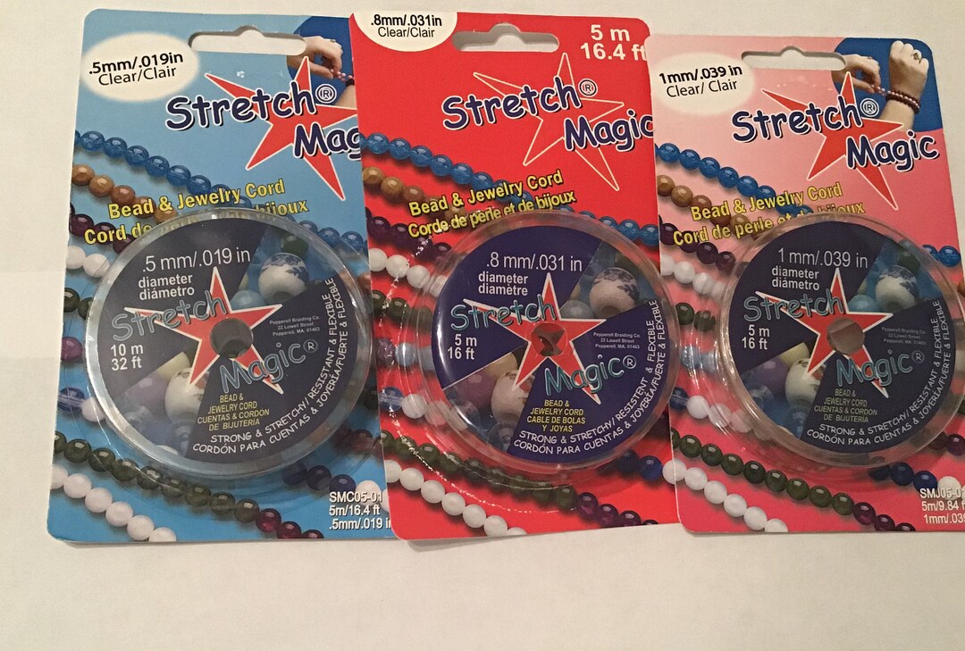 Elastic Beading Elastic Stretch Magic Elastic for Jewellery - Etsy