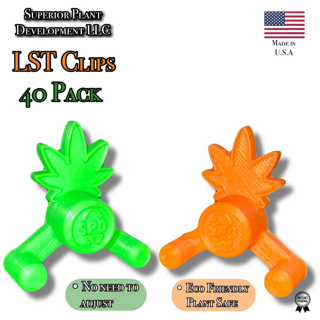 Low Stress Training Clips 40 Pack Plant Bender LST Clips for Plant ...