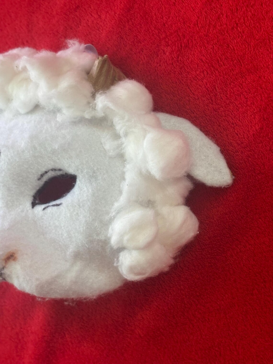 Fluffy Little Sheep Mask - Etsy