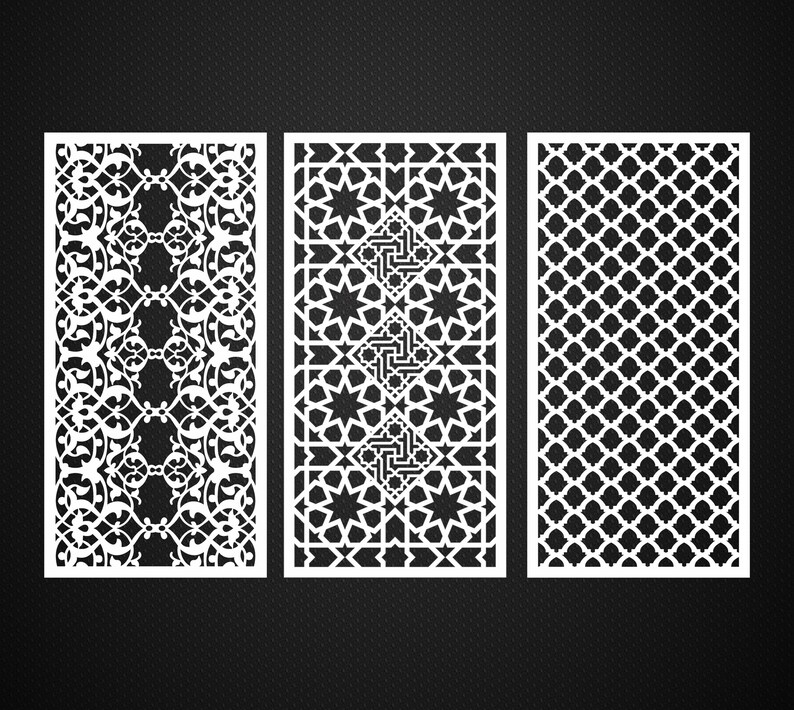 Moroccan Islamic Panel, CNC Laser Cut Files (digital Product) - Etsy