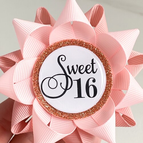 Personalized Sweet 16 Birthday Party Decoration 16th - Etsy