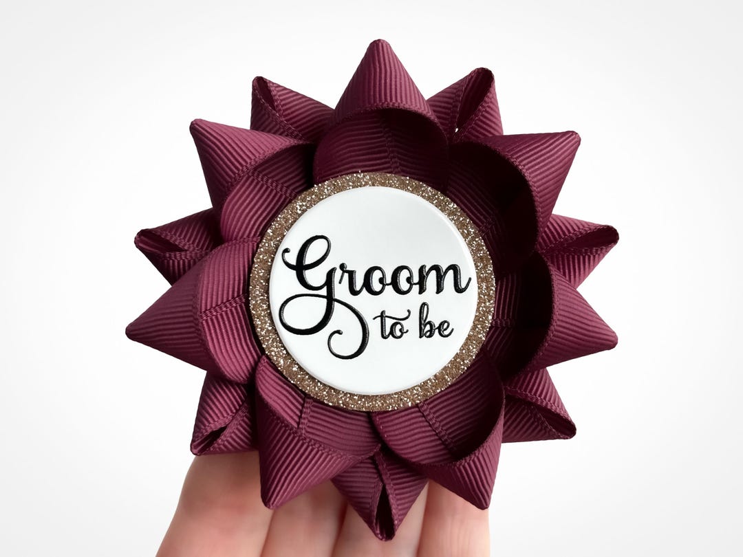 Groom Pin, Groom to Be Pin, Bridal Party Gifts, Bridal Shower Favors ...