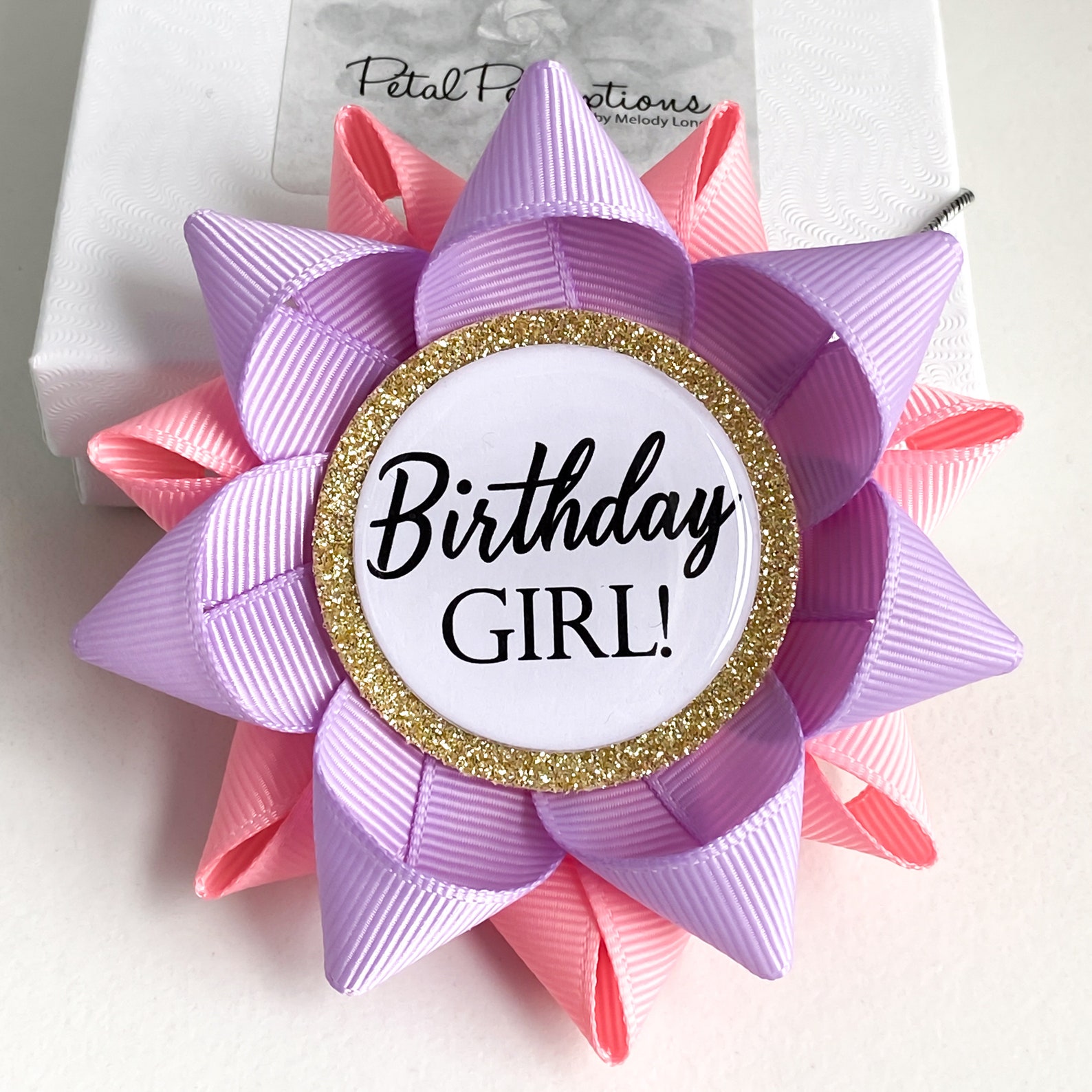 Birthday Party Decorations Girls Birthday Ribbon Birthday | Etsy