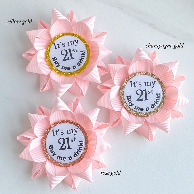 It's My 21st Buy Me a Drink Pin 21st Birthday Party Pin - Etsy