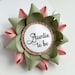 Auntie to Be Pin, Gift for New Auntie, Baby Shower Pins, Olive and Pink ...