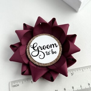 Groom Pin, Groom to Be Pin, Bridal Party Gifts, Bridal Shower Favors ...