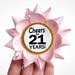 Auntie to Be Pin, Gift for New Auntie, Baby Shower Pins, Olive and Pink ...