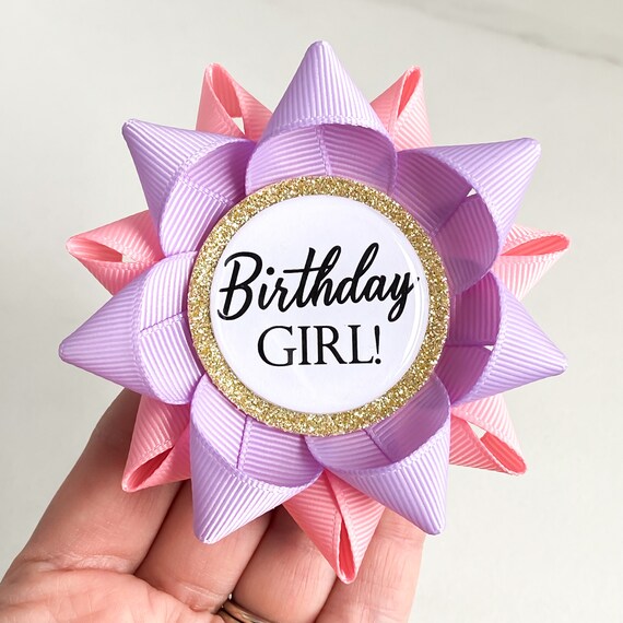 Birthday Party Decorations Girls Birthday Ribbon Birthday | Etsy